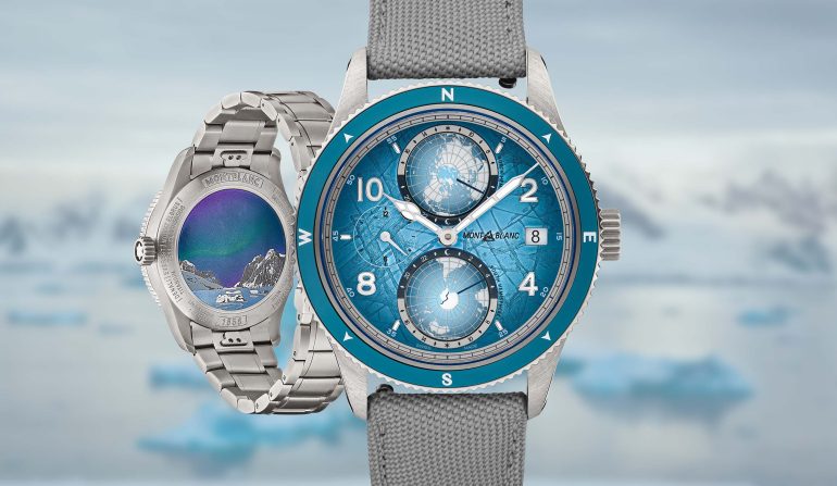 Montblanc 1858 Geosphere - Limited Edition Antarctic Watch